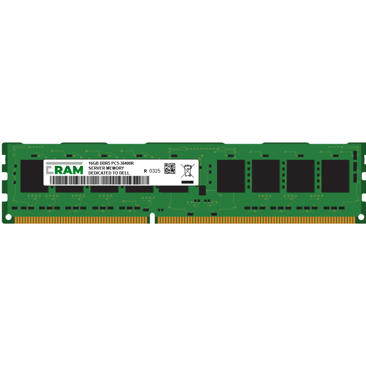 Pamięć RAM 16GB DDR5 do serwera PowerEdge R660xs ECC RDIMM PC5-38400R ...